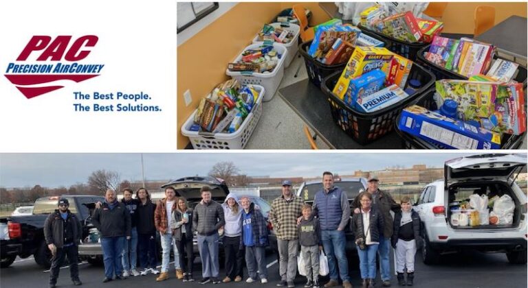 PAC Celebrates 14 years of Thanks – For – Giving - Precision Air Convey